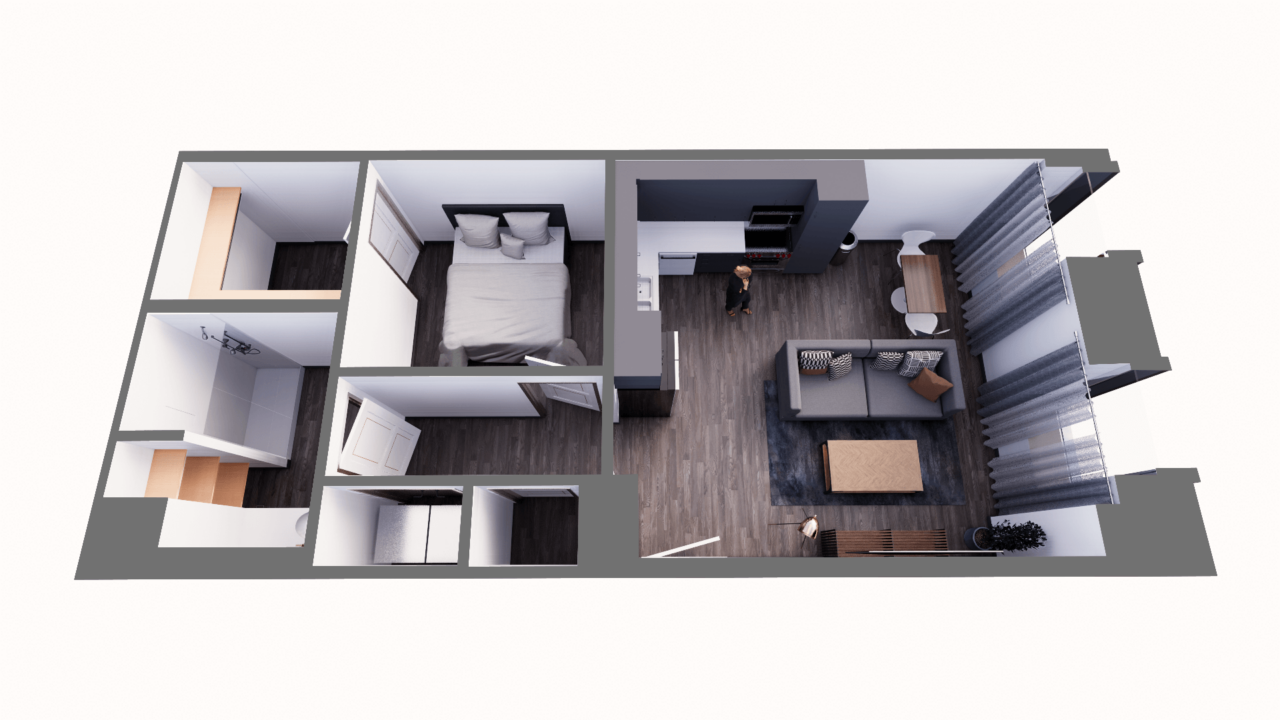 Elevated Apartments in Downtown Chattanooga - The Nineteen 10 Apartments